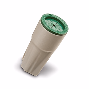 Rain Bird WPCONN10 Waterproof Grease Cap Wire Connectors, 10-Pack, Black/Green