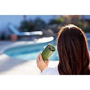 Rabbit Double Walled Stainless Steel Tall Tumbler, Includes Splash-Free Sliding Lid