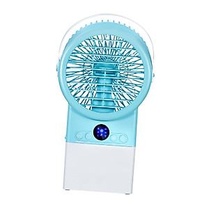 IMIKEYA Portable Air Conditioner, Personal Mini Air Conditioner with Timing, Evaporative Air Cooler, 7 Colors Light, 3 Speeds Quiet Portable AC, Desk Air Conditioner Fan for Personal Home Office