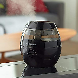 Honeywell HUL520B Mistmate Cool Mist Humidifier Black With Easy Fill Tank & Auto Shut-Off, For Small Room, Bedroom, Baby Room, Office