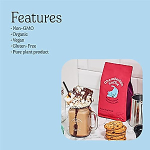 Chamberlain Coffee Social Dog Blend, Full Bodied Organic Coffee with Complex yet Smooth Notes of Milk Chocolate, Roasted Peanuts, Brown Sugar, Graham Cracker, Fresh Ground 12oz