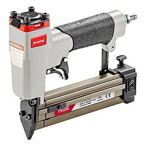 meite P630C Pin Nailer, Pneumatic Micro 23 Gauge Pin Nailer Gun, Accept 3/8-Inch to 1-3/16-Inch 23Ga Pin Nails, Ideal for Cabinets, Paneling, Crafts, Picture Frames