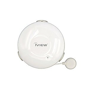 iView S300 WiFi Water Sensor DIY Flood and Water Leak Detector Detachable Sensor, Sound & APP Alert Long Lasting Battery