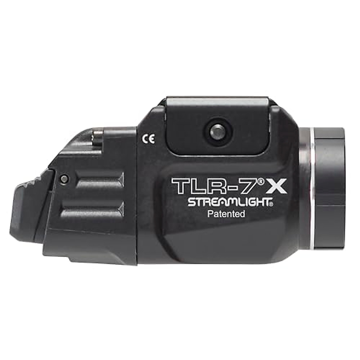 Streamlight 69424 TLR-7 X 500-Lumen Compact Tactical Weapon Light, Includes High, Low Paddle Switches and Key Kit, Black