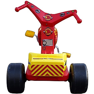 TheOriginalBigWheel.com Spin-Out Racer Fire & Rescue 16 Ride On Limited Edition Tricycle 911, Red