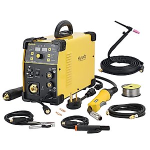 Mig Spool Mig Lift Tig Stick Multi-Function Welding Machine MTG175 SG, Dual Voltage 110/220V Tig Stick Gas/Gasless Mig Welder -Lift TIG Torch Air Cooled Argon 150A TIG17V