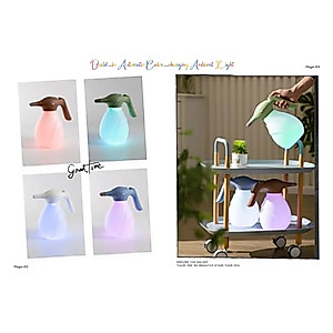 SHAELPII 0.5 Gallon Electric Spray Bottle Battery Plant Mister Automatic Sprayer Continuous Powered Pump Water Can Garden Weed Indoor/Outdoor Lawn Portable Adjustable Nozzle Clean Fertilizer (Green)