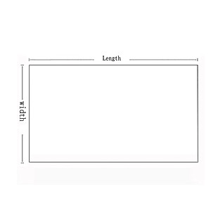 Clear PVC Desk Chair Mat Transparent Plastic Runner Rugs for Hardwood Floors/Carpet Protector,Clear Floor Protector Carpet for Hard Surface Floors, Non Slip Easy Clean Area Rug Pad,2mm Thick,60/80/100