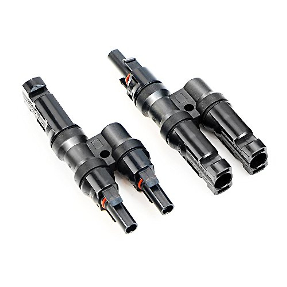 ALLPOWERS MC-4 Branch Connectors Solar Panels Connectors Y Connector in Pair MMF+FFM for Parallel Connection Between Solar Panels