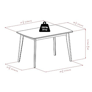 Winsome Wood Shaye Dining set, Walnut