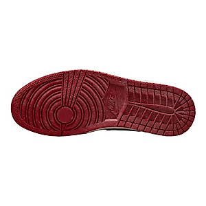 Nike Kids Air Jordan 1 Retro High OG GS Basketball Shoe, Varsity Red/Black/Sail/Muslin, 4 Big Kid