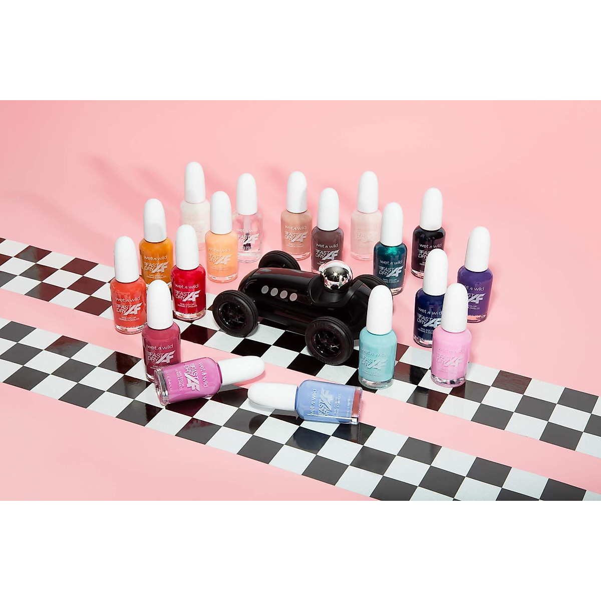 wet n wild Fast Dry AF Nail Polish Color, Baby Blue Sin-derella | Quick Drying - 40 Seconds | Long Lasting - 5 Days, Shine