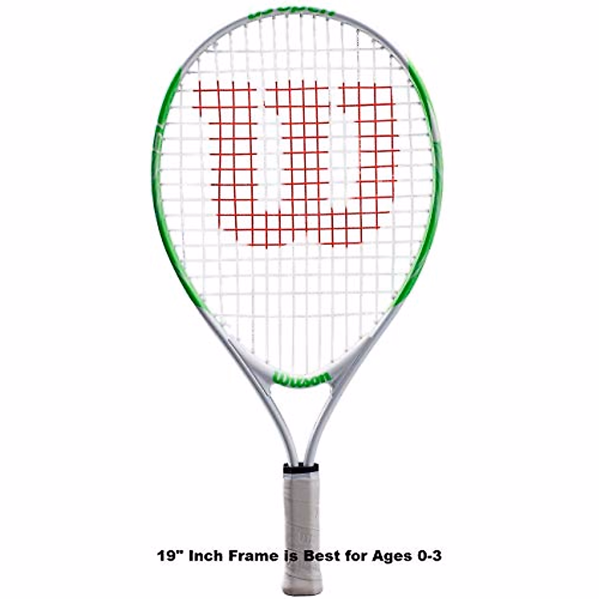 Generic Wilson US Open 21 Junior Tennis Racquet Bundled with a Red/White Wilson Advantage II Tennis Bag (Perfect for Beginner Players Age 5-6) Red/White Bag 21 Inch Racquet