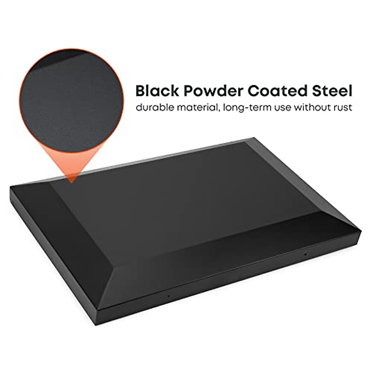 Stanbroil Table Top Griddle Hood, Hard Cover Hood Fits Blackstone 28 inches Front Grease Flat Griddle, Black