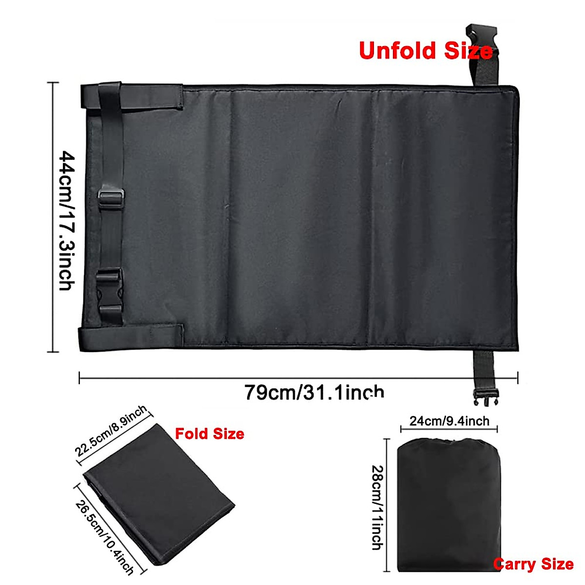 Airplane Footrest Seat Extender for Kids: GEMGO Toddler Airplane Travel Bed, Portable Foot Rest for Flights - Leg Rest for Baby to Lie Down on Plane Travel Accessories