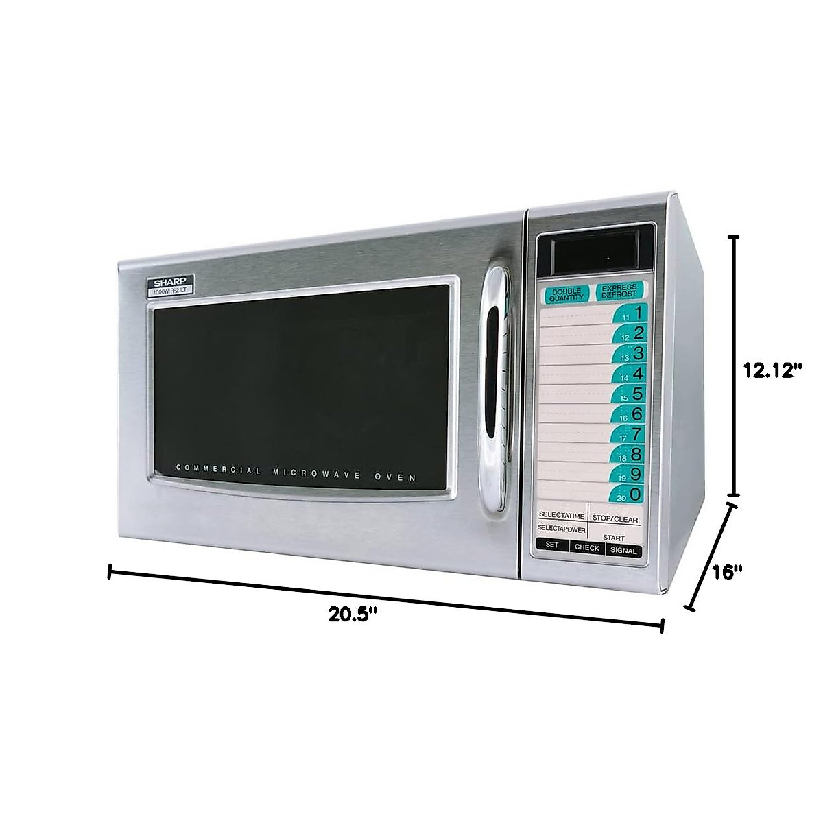 Sharp Medium-Duty Commercial Microwave Oven (15-0427) Category: Microwaves, R-21LTF