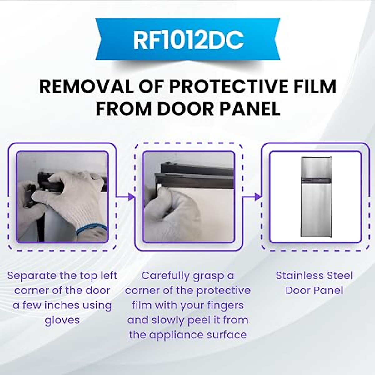 Conserv RV Refrigerator 10 cf/12V/Stainless