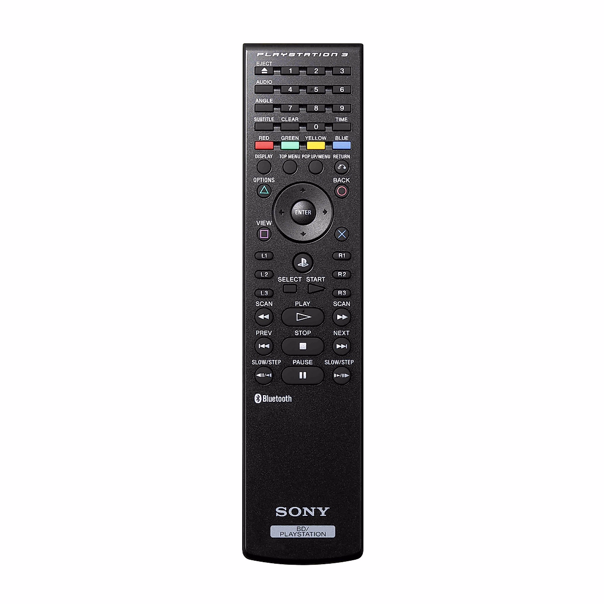 Sony SCPH-98046 Blu-Ray Remote Control - Remote control - Bluetooth