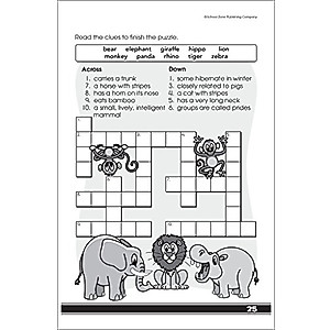 School Zone - My First Codes & Puzzles Workbook - Ages 6 to 8, 1st Grade, 2nd Grade, Activity Pad, Crossword Puzzles, Word Search, Riddles, and More (School Zone Little Busy Book™ Series)