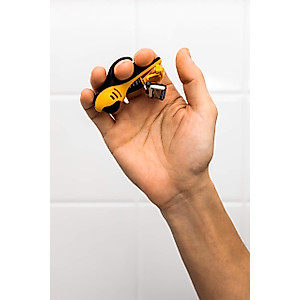 Moto Men's Head Shaving Starter Kit with 5oz HeadSlick Shaving Cream, Shaving Razor, Blade Refills