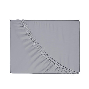 Bedecor Extra Deep Pocket Queen Fitted Sheet Only for 18 to 21 Inch Super Thick Mattress That Stay Tight,All Around Elastic Bottom,Doesn't Pop Off