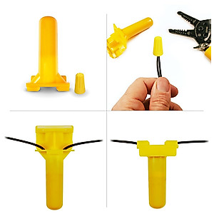 Extreme Consumer Products Waterproof Outdoor Wire Splices (10 Pk) - Install, Repair or Expand Any Electric Dog Fence, Irrigation Wiring, Landscape Lighting, Sprinkler System Up to 12 Gauge Wire