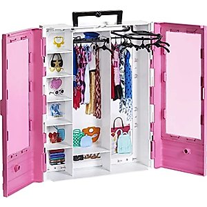 Barbie Fashionistas Ultimate Closet Portable Fashion Toy for 3 to 8 Year Olds