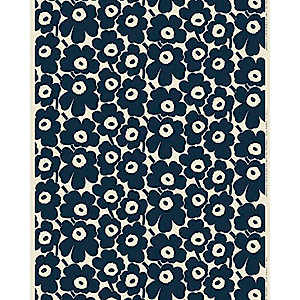 MARIMEKKO - Unikko Terry Cotton Hand Towel (Blue Poppy)
