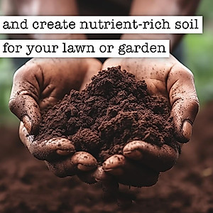 Redtail Organics Bokashi Primo with Alfalfa Meal: A Quick and Easy Way to Compost Food Waste and Give Your Soil A Nutrient-Rich Boost. Powered by RTO Biotics! (Primo 1 Gallon)