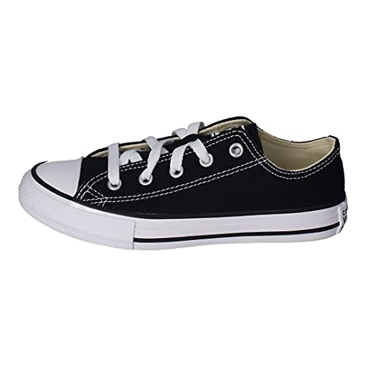 Converse Unisex Chuck Taylor All Star Low Top Black Sneakers - 3 D(M) US