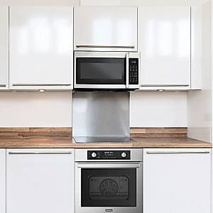 Galanz GLOMJA17S2B-10 Over-The-Range Microwave, Energy Saving/ECO Mode, 30-second Express Cooking, 9 Auto-cook Programs, 1000W/120Volts, 1.7 Cu.Ft, Stainless Steel