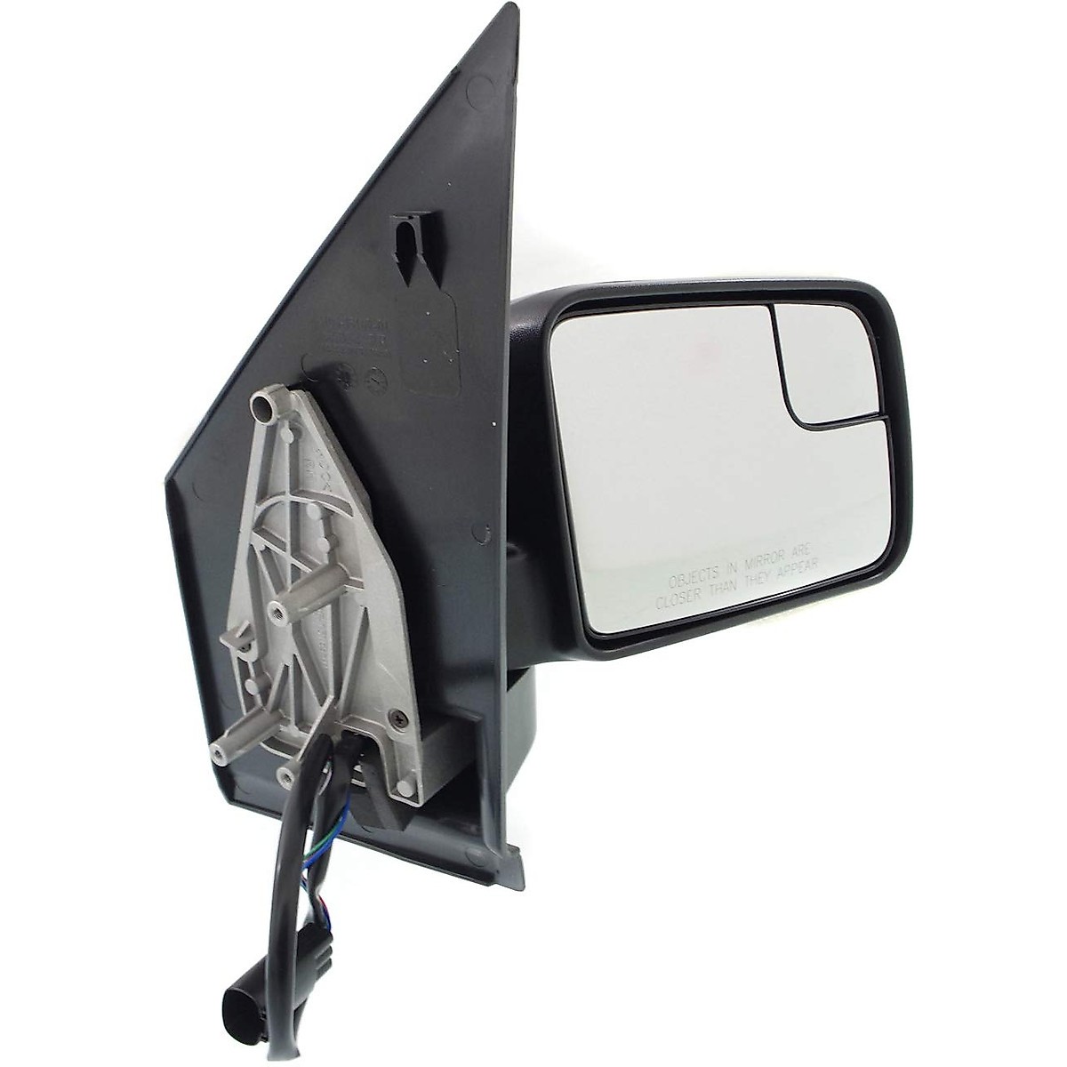 Kool Vue Passenger Side Power Mirror for Ford Transit Connect 2011-2013 With Spotter Glass Textured Built From October 4 2010
