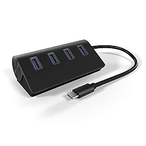 CATECK Type C USB Hub, 4 Ports USB C to USB 3.0 Hub Adapter, USB 3.1 Gen2 Hub for MacBook Pro/Air 2020/2019, iPad Pro, Dell, Chromebook and More