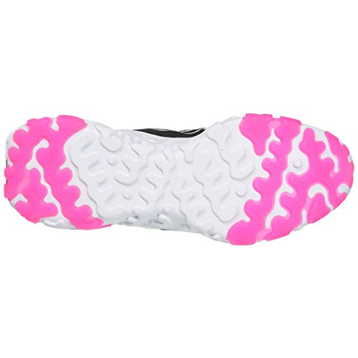 NIKE Women's NSW React Vision Running Shoe, Dk Smoke Grey White Pink Blast Tropical Twist Black, 7.5