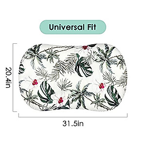 Waterproof Baby Lounger Cover Stretchy Soft | Mexxi 100% Hypoallergenic Baby Nest Cover (Cover Only) (Waterproof White Orchid)