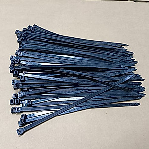 Zip Ties 250 pcs 10 inch Cable Zip Ties Heavy Duty with 50 LBS Tensile Strength, Premium Plastic Wire Ties, UV Resistant Cable Ties, Self-Locking Black Nylon Cable Tie Straps