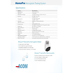 Hemopro REF C133-3011-201 Hemoglobin Meter Analyzer