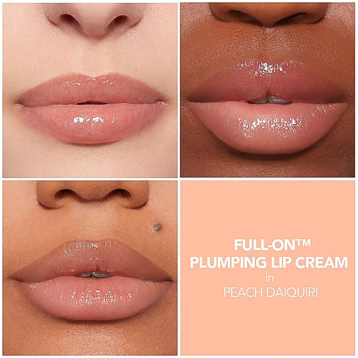 BUXOM Full-On Plumping Lip Cream, Peach Daiquiri