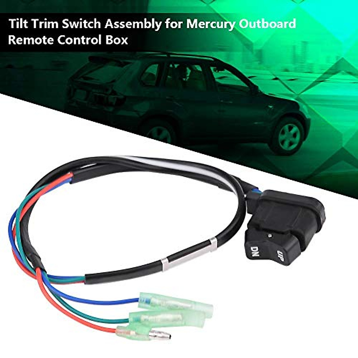 for Quicksilver 3000 Trim Switch - Car Tilt Trim Switch 87-18286A43 Power Tilt Trim Switch Assembly for Mercury Outboard Remote Control Box