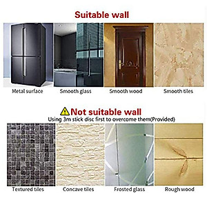 OUO Suction Cup Shower Head Holder Handheld Showerhead Bracket Adjustable Shower Holder, Removable Handheld Showerhead & Wall Mounted Suction Bracket