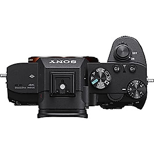 Sony a7 III Body Only Mirrorless Camera Bundle + Accessories (256Gb High Memory, Extra Batteries LED Light, Gadget Bag and More) ILCE7M3/B