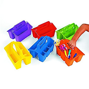 Classroom Storage Caddies (6 Pack) Office, School, Home Organization and Storage