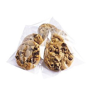 Wowfit 1000 CT 4x6 inches Clear Cello Cellophane Plastic Bags, Re-Sealable Self-Sealing Cello Bags Great for Cookies, Decorative Wrappers, Party Favors, Candy and More (4 x 6 inches)