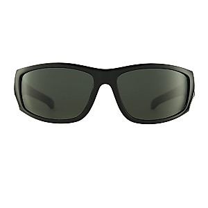 Bnus High contrast polarized sunglasses for men women for Driving fishing running cycling Scratch Proof UV400 protection (B-7036 Black/Grey)