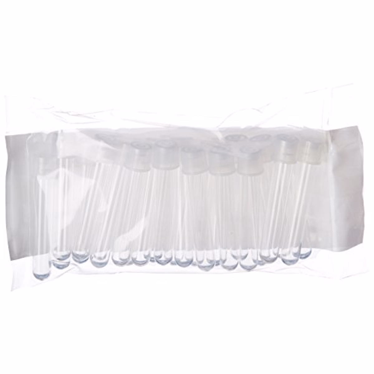 Globe Scientific Polystyrene Test Tube with Dual-Position Cap, 12 mm x 75 mm, 5 mL, Sterile, Durable Lab Essentials, Pack of 500