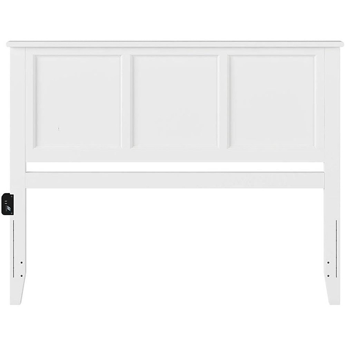 Leo & Lacey King Panel Headboard in White