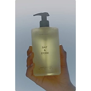 Salt & Stone Antioxidant-Rich Body Wash | Hydrating Gel Cleanser | Clean, Nourish & Soften Skin | Made with Niacinamide & Hyaluronic Acid | Free From Parabens, Sulfates & Pthalates (15.2 oz)