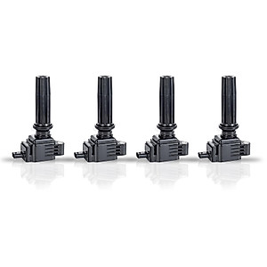 ENA Ignition Coil Packs 2.0L L4 Compatible with Ford Lincoln Focus Escape Fusion Edge MKC MKZ 2.0 2012 2013 2014 2015 2016 2017 2018 2019 Coils for C1816 UF670 DG546 CM5Z12029A 6736203 Set of 4
