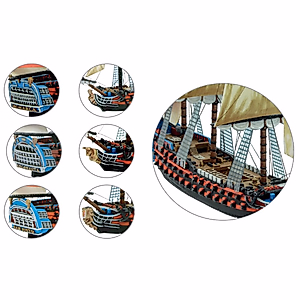 Warlord Black Seas The Age of Sail Spanish Navy 3rd Rates of Renown for Black Seas Table Top Ship Combat Battle War Game 792013002