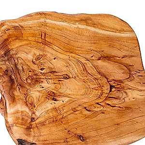 THY COLLECTIBLES Cedar Wood Potted Plant Stand Garden Pots Containers Vase Fishbowl Wooden Stand 11.5"